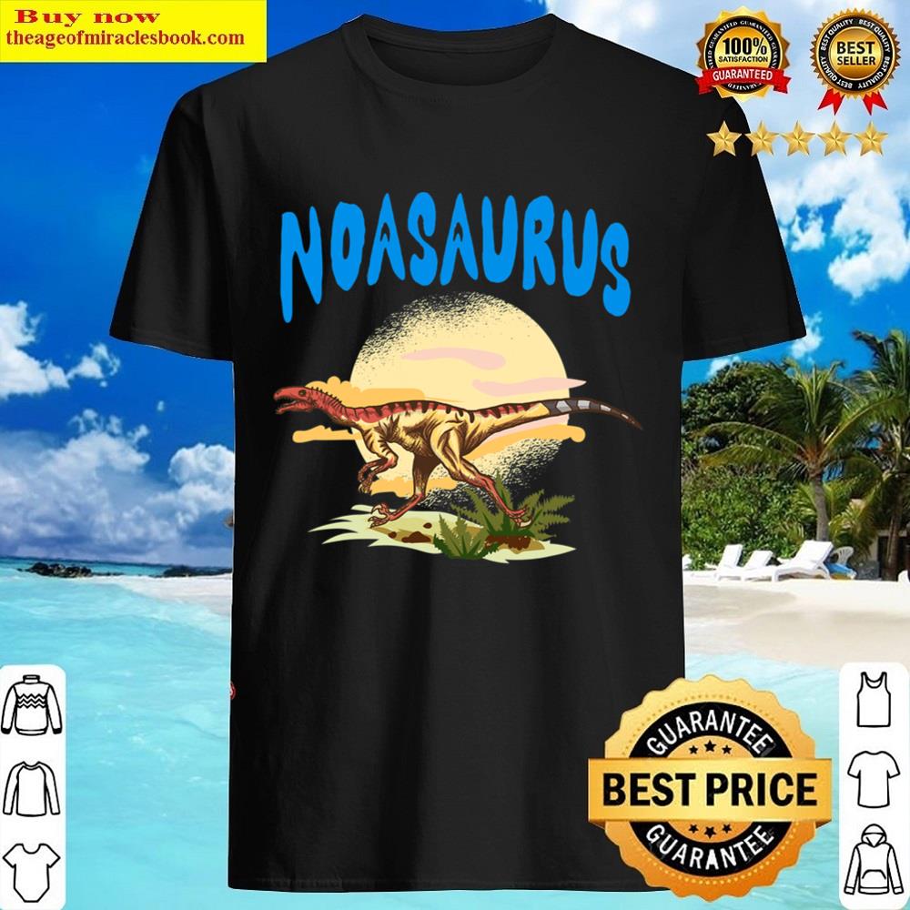 Noasaurus Dino Lover Dinosaur Identification Shirt