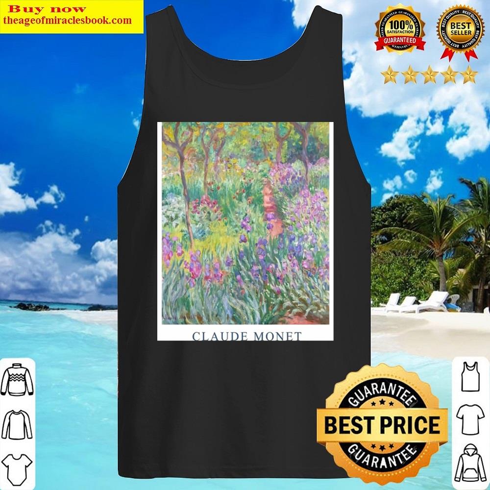 The Artist\'s Garden Claude Monet Graphic Shirt, Hoodie, Tank Top ...