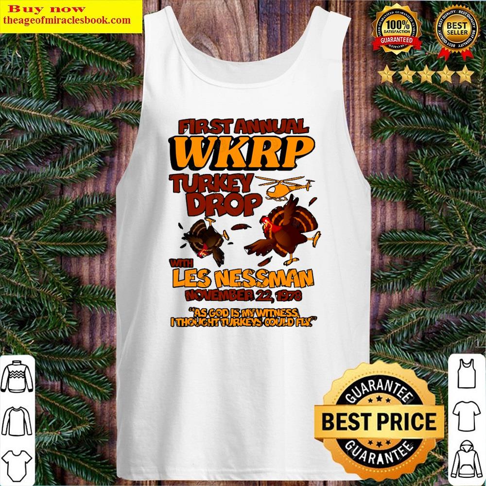 Thanksgiving 1st Annual Wkrp Turkey Drop Shirt, Hoodie, Tank Top ...