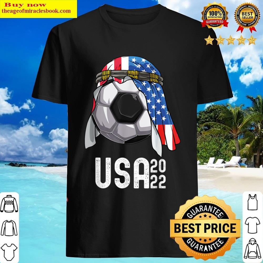 Usa Soccer Team 2022 World Football Usa Soccer Team Fans Shirt