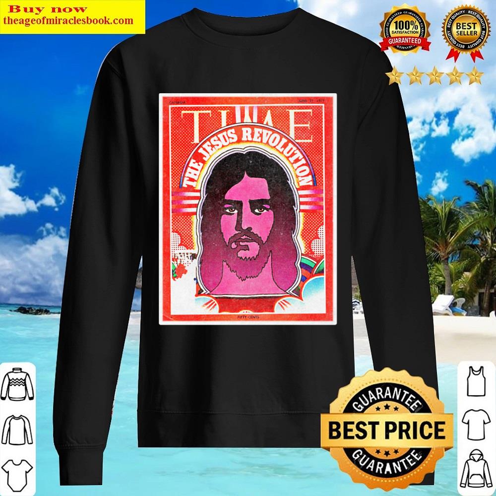 The Jesus Revolution 2023 Retro Vintage Magazine Cover Design Shirt