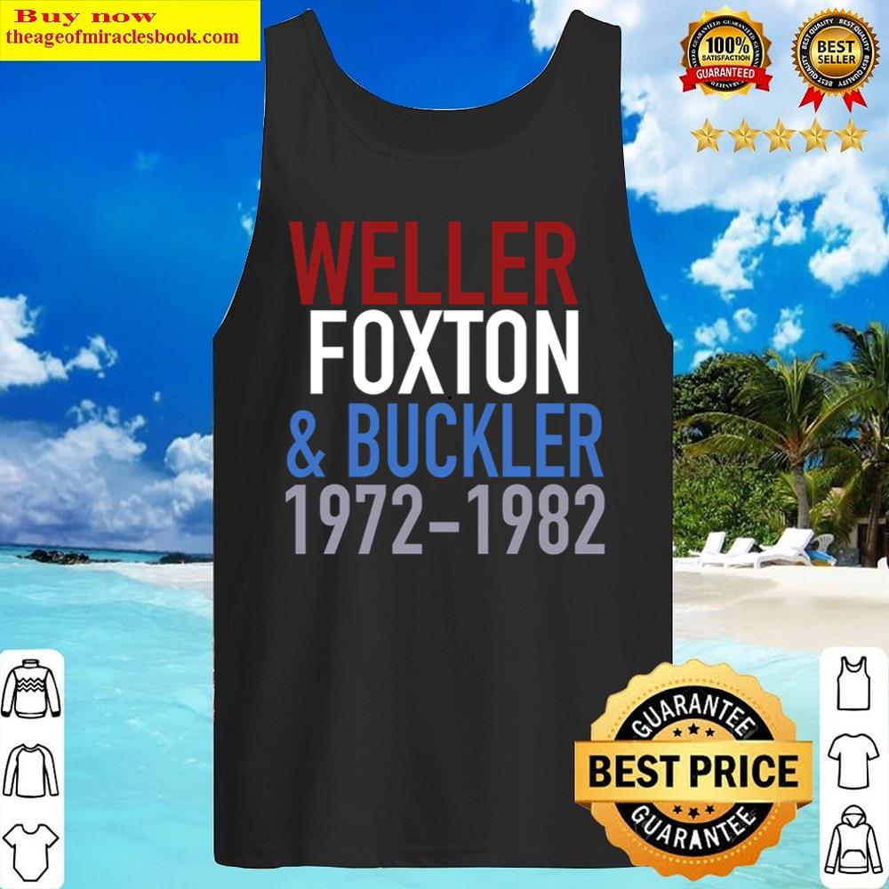 Weller Foxton Buckler 7282 Original Jam Band Members Shirt
