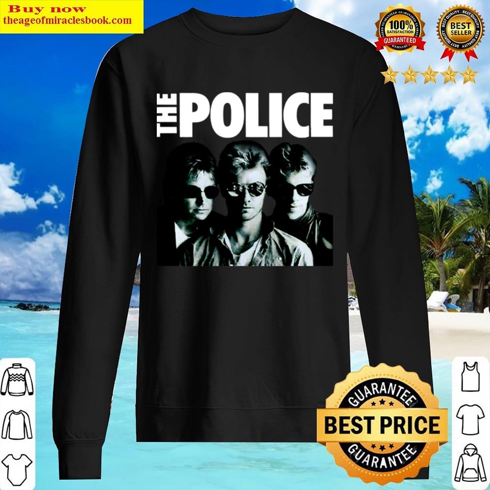 The Policethe Police Band Shirt, Hoodie, Tank Top, Unisex Sweater