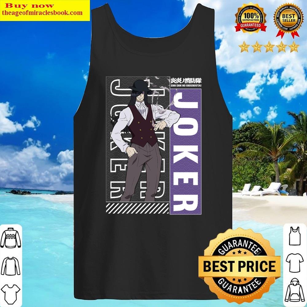 Smoker Joker Enen No Shouboutai Fire Force Shirt, Hoodie, Tank Top ...