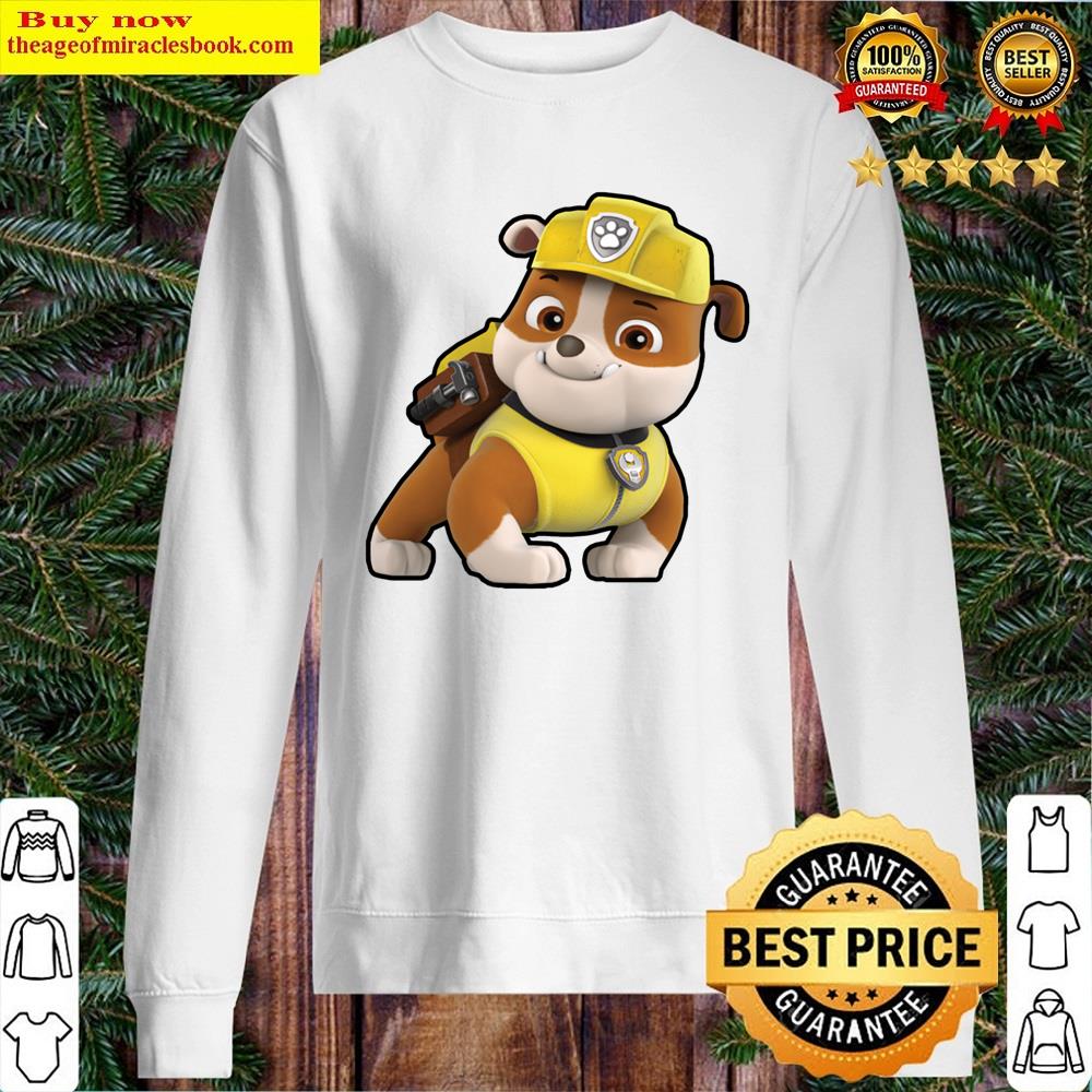 Paw Patrol Rubble Shirt, Hoodie, Tank Top, Unisex Sweater