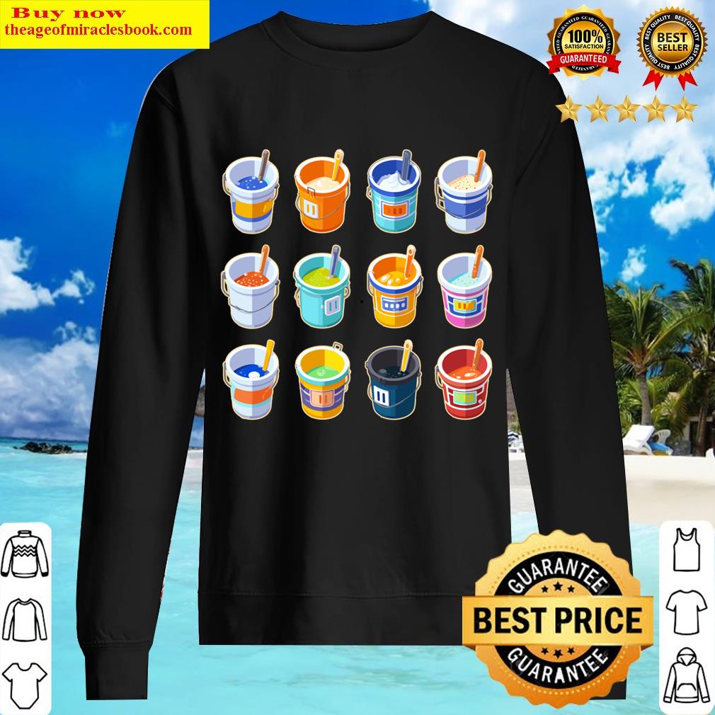 Phuket Bucket Cartoon Cute Isometric Buckets Filled With Random T-shirt