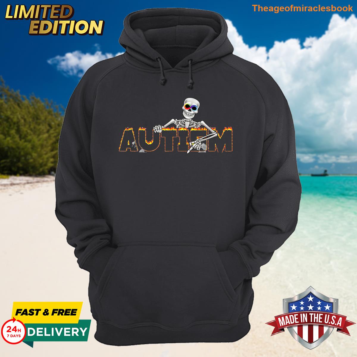 Autism Skeleton Meme T-shirt