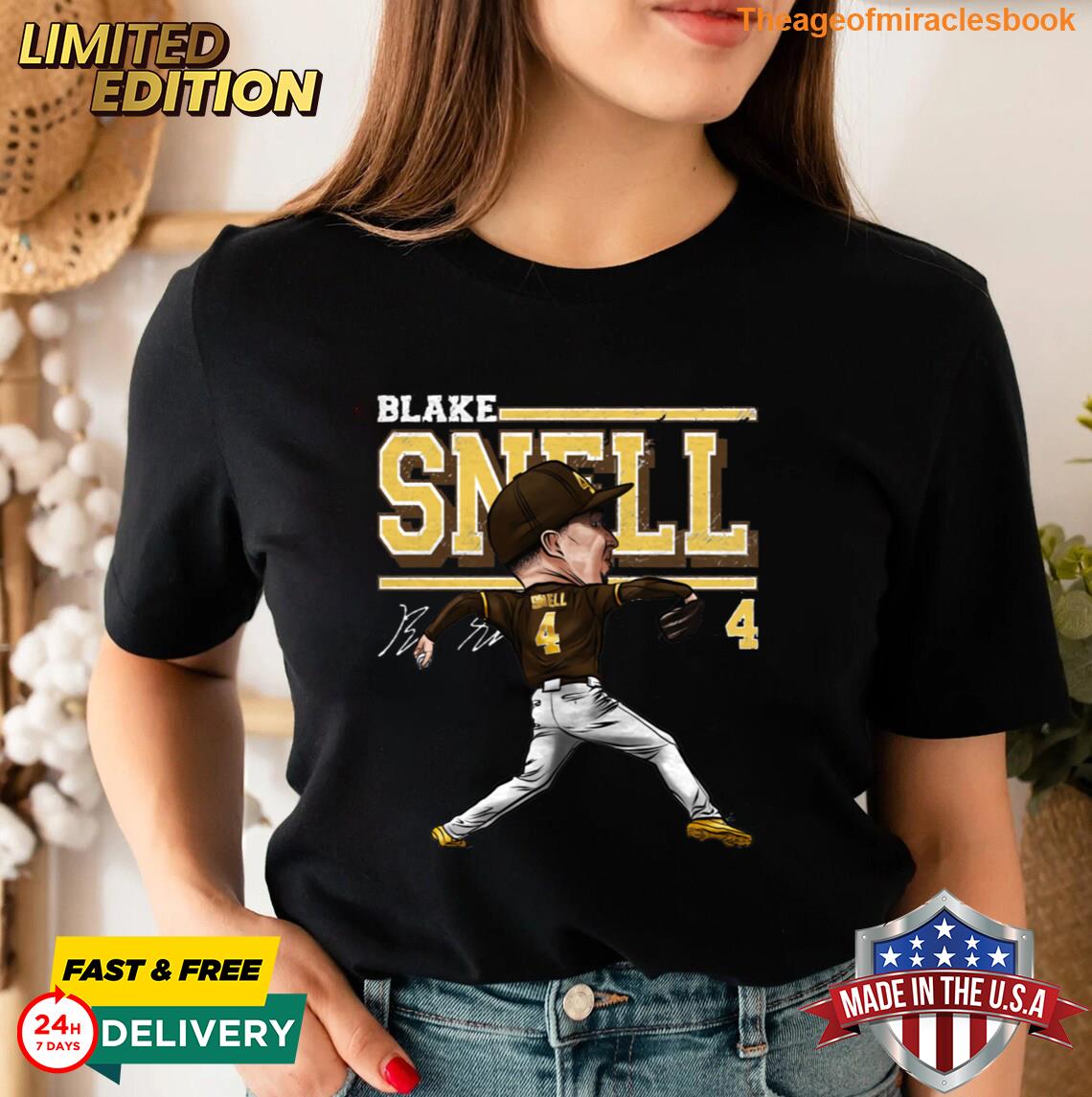 Blake Snell San Diego Cartoon T-shirt