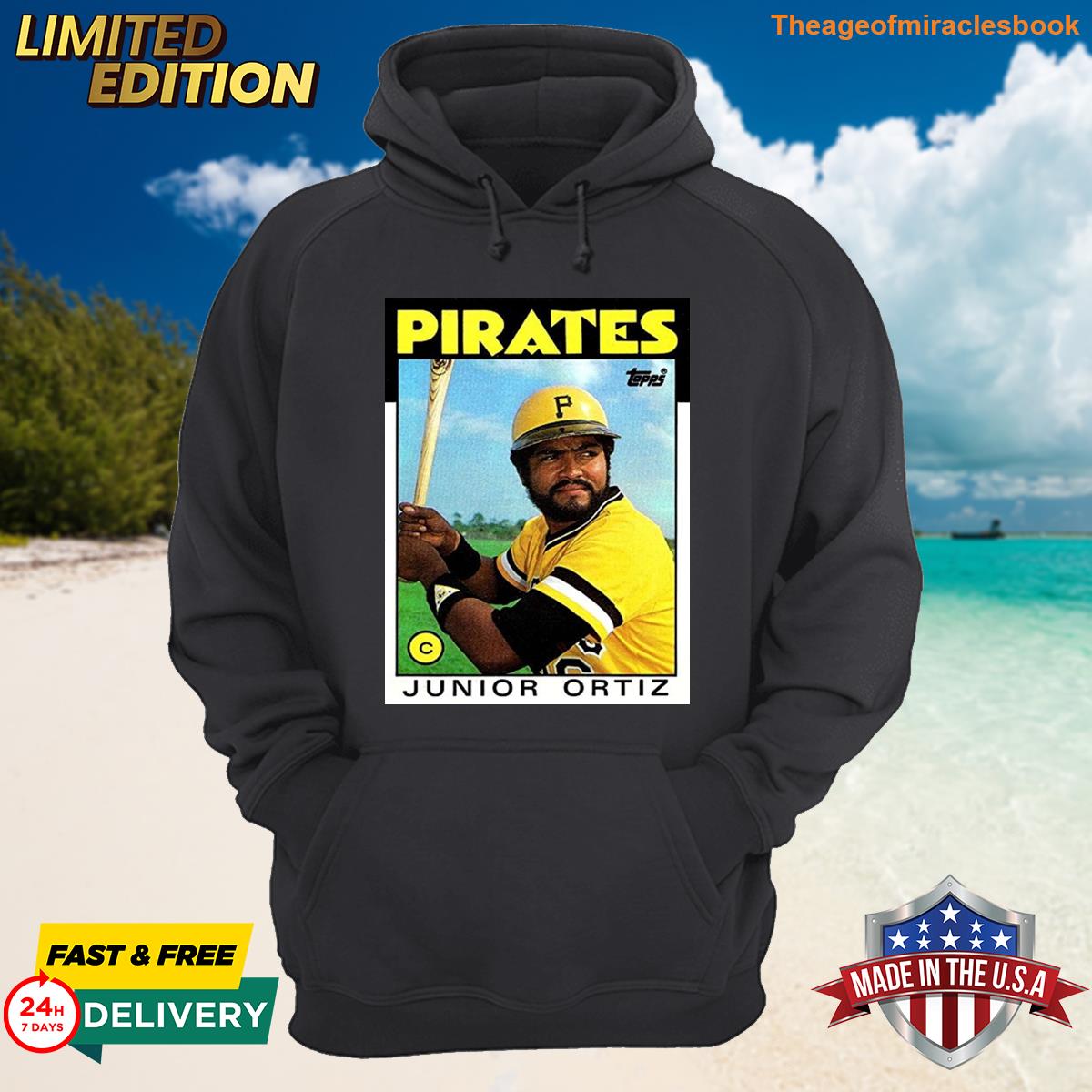 Junior Ortiz 86 Topps T-shirt