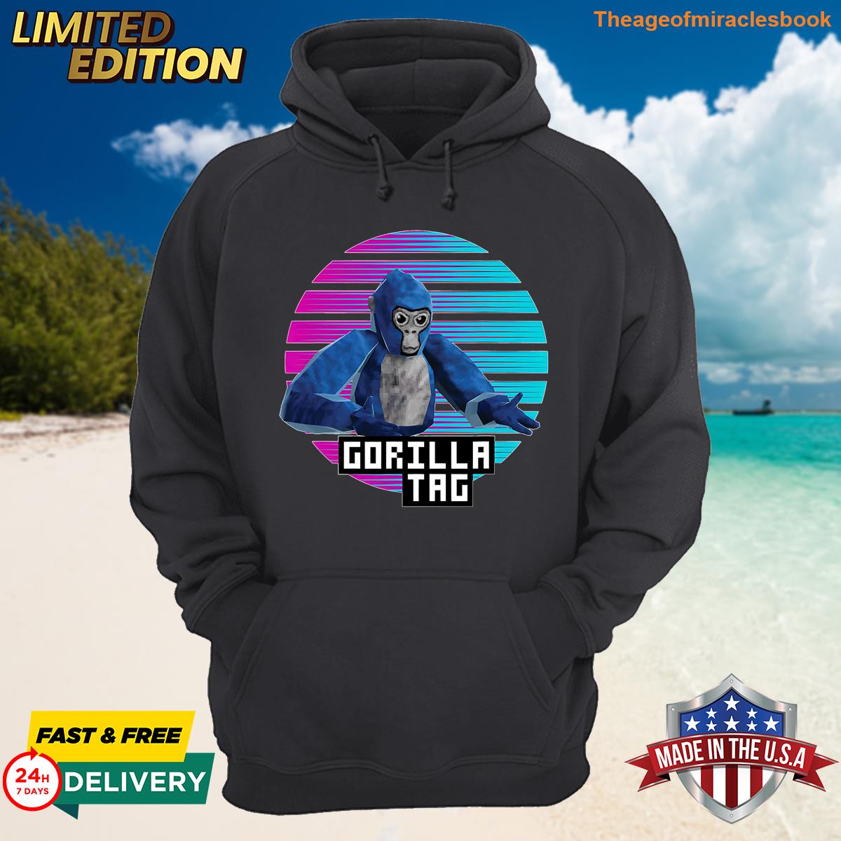 Retro Gorilla Tag Gorilla Tag Merch Monke Boys Gifts T-shirt