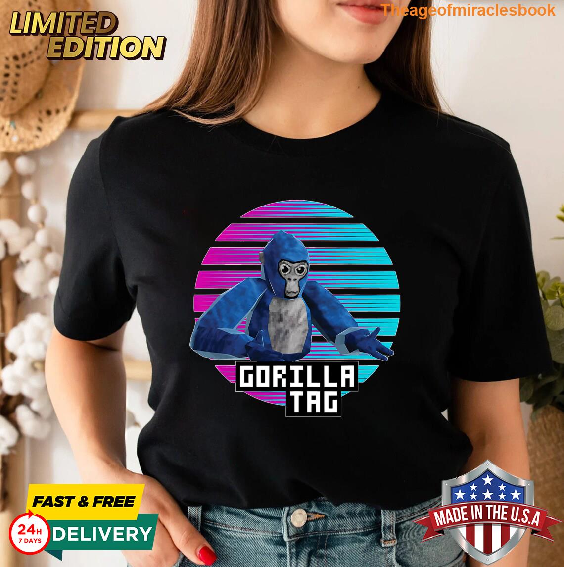 Retro Gorilla Tag Gorilla Tag Merch Monke Boys Gifts T-shirt