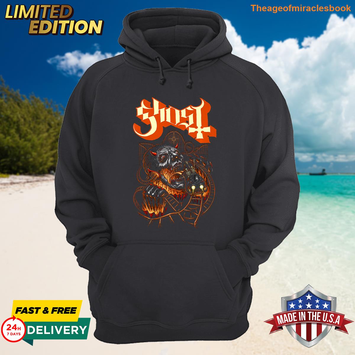 Ghost - Coaster T-shirt