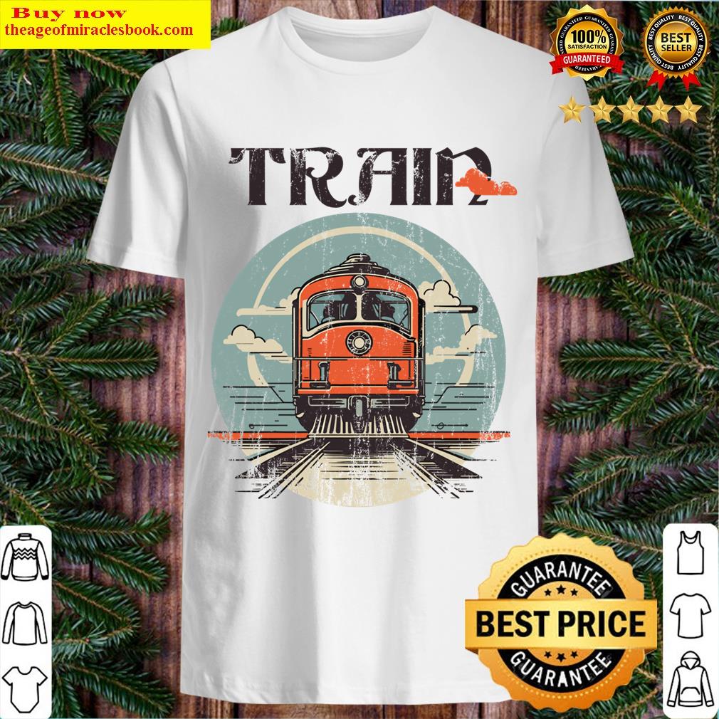 Vintage Train Vector Design T-shirt