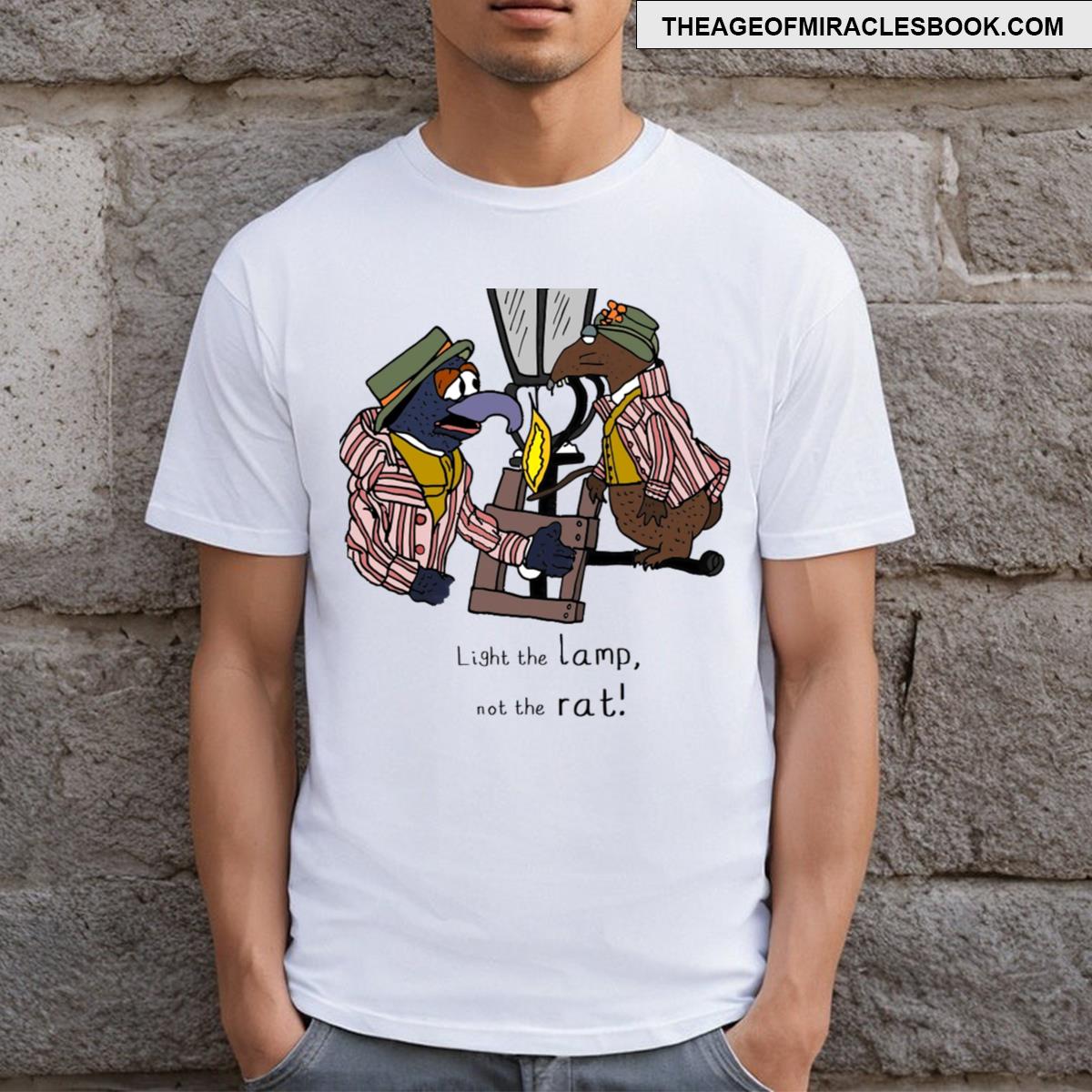 Muppet Christmas Carol Light The Lamp T-shirt