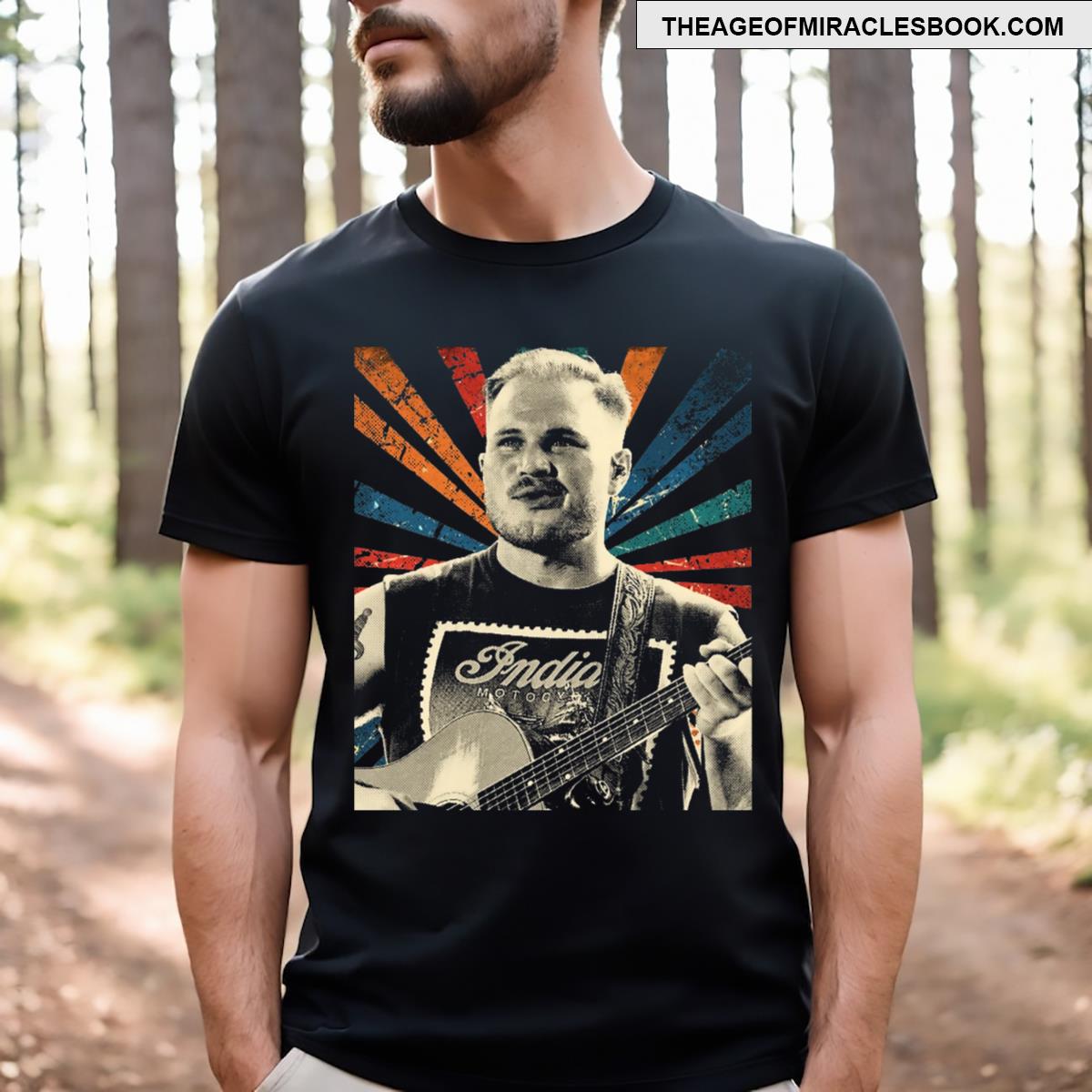 Sketc Vintage Zach Bryan T-shirt