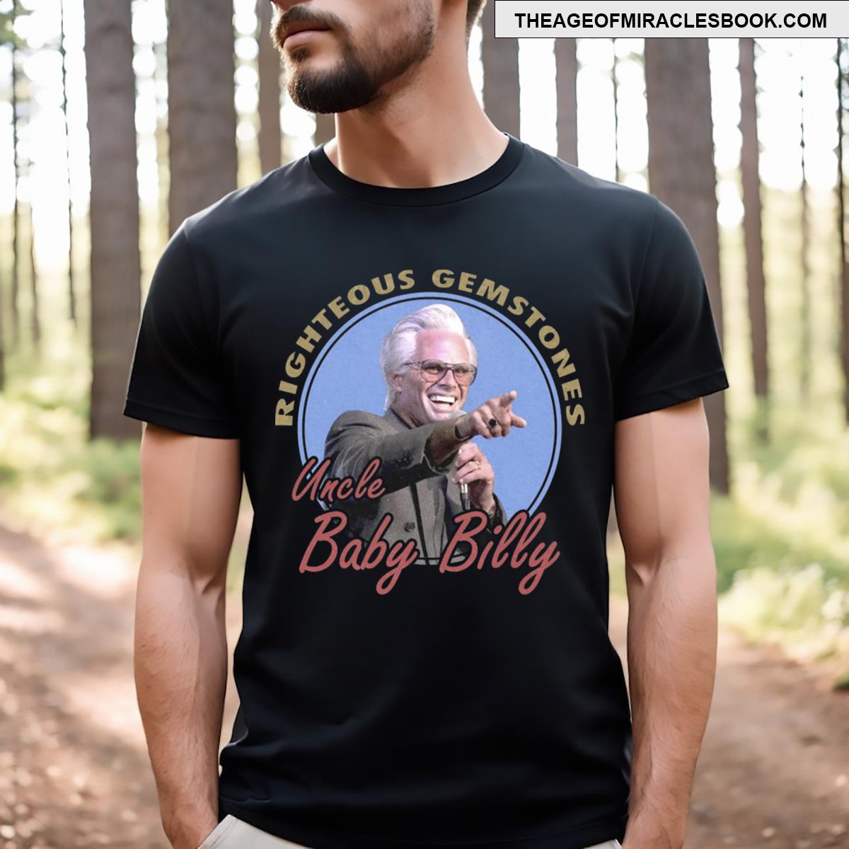 Uncle Baby Billy Righteous Gemstones Fanart Vintage Design 1 T-shirt