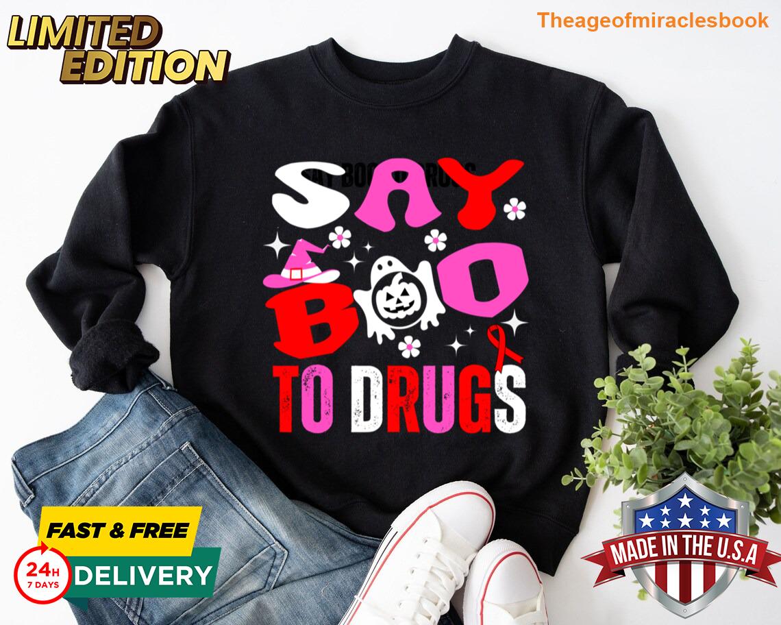 Say Boo To Drugs Funny Halloween Essential T-shirt
