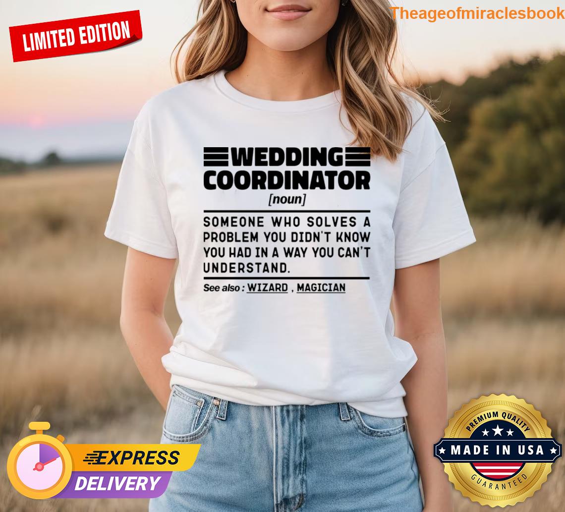 Wedding Coordinator Noun Definition Sarcastic Design Funny Wedding ...
