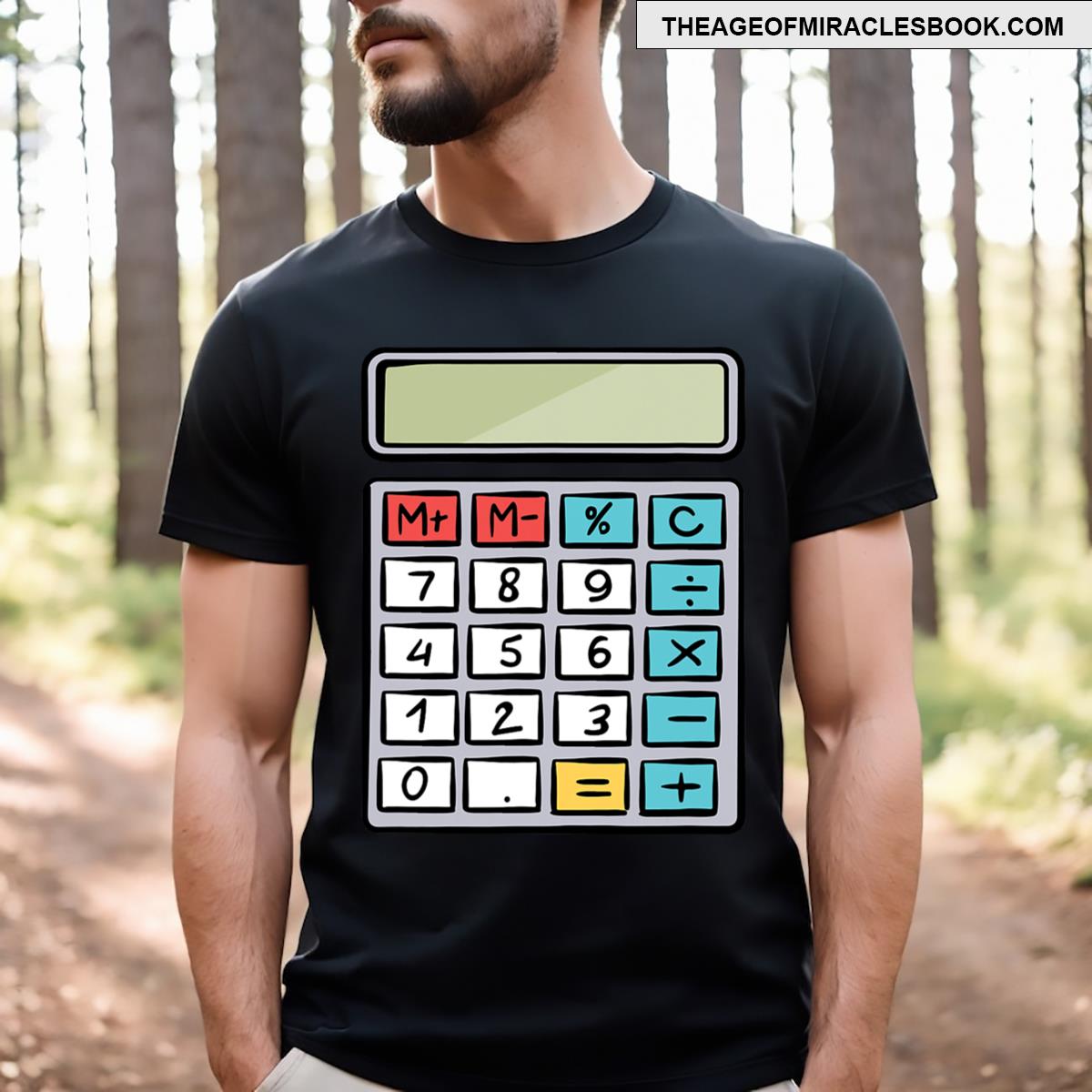 Maths Day Kids Maths Day Costume Numbers Math Funny T-shirt