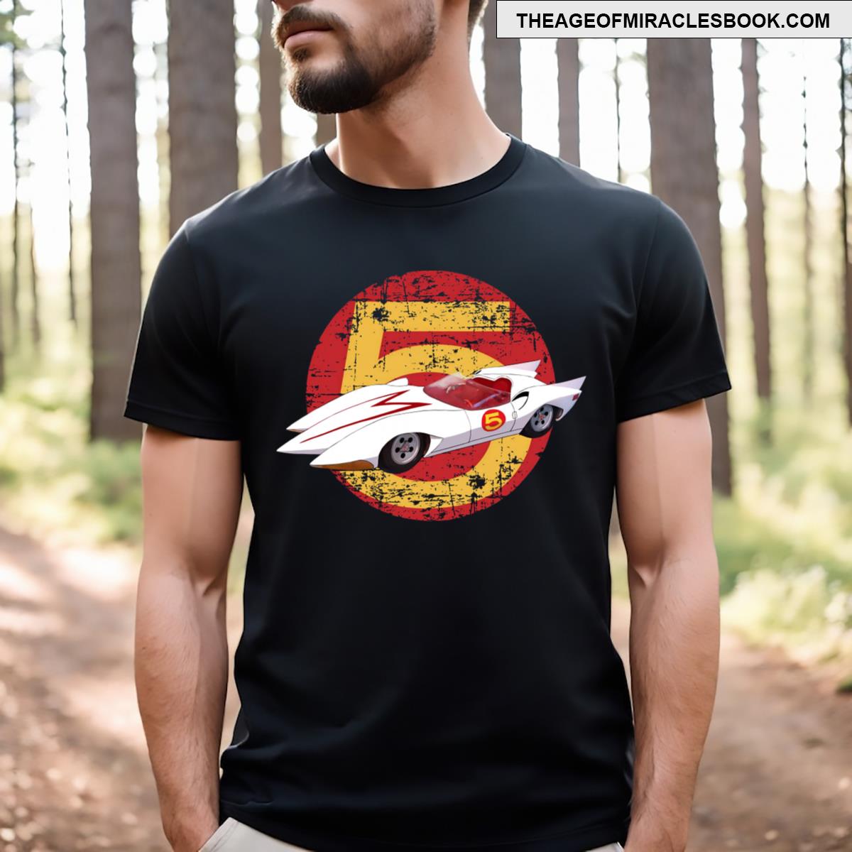 Mach 5 Distressed T-shirt