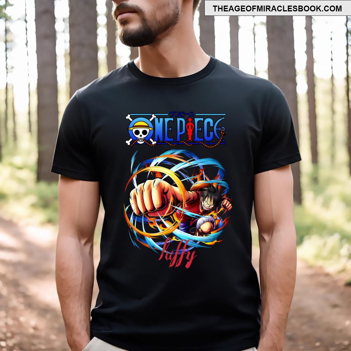 One Piece Anime Luffy V2 T-shirt