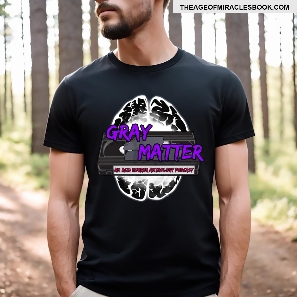Gray Matter Logo No Background T-shirt