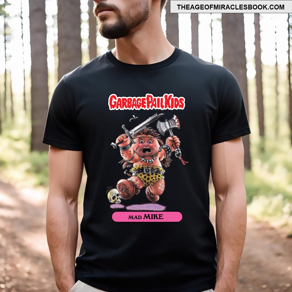 Vintage Mad Mike Garbage Pail Kids T-shirt