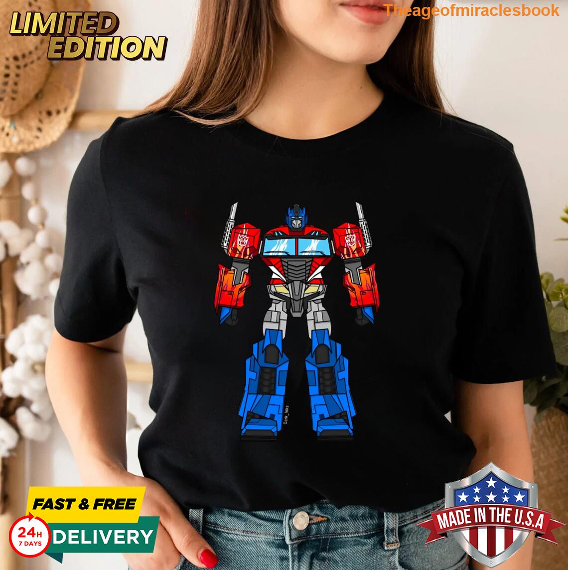 Optimus Prime Transformers T-shirt