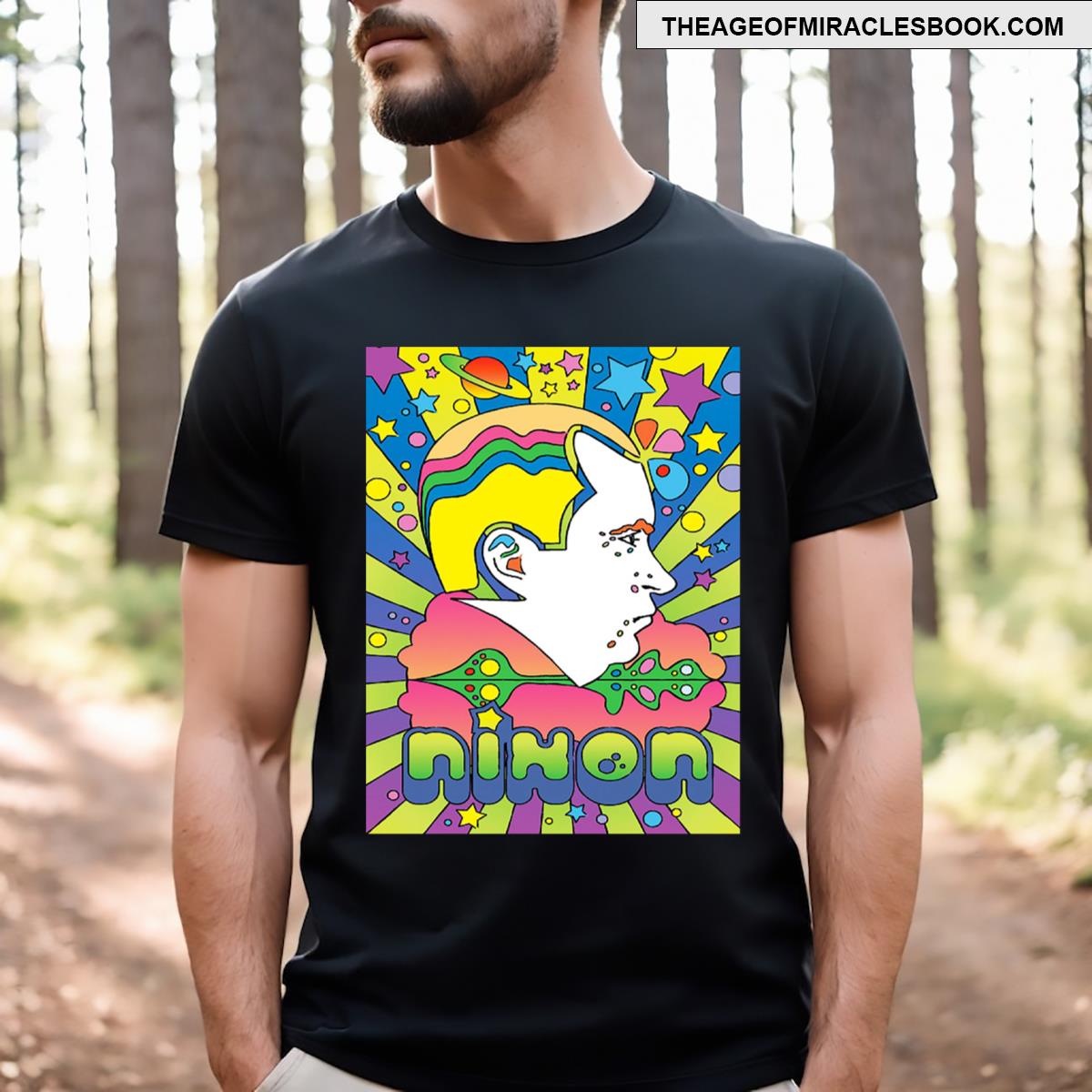 Original Paintings By Peter Max Pop Art T-shirt