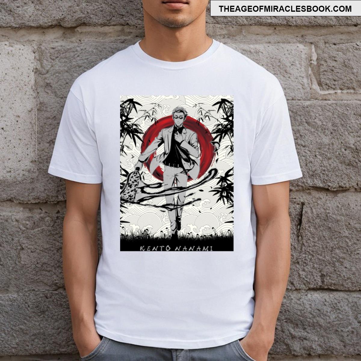 Kento Nanami Jjk Manga Red Moon Essential T-shirt