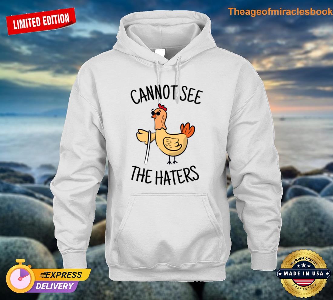 Birdbox Blind Cute Cartoon Chicken T-shirt