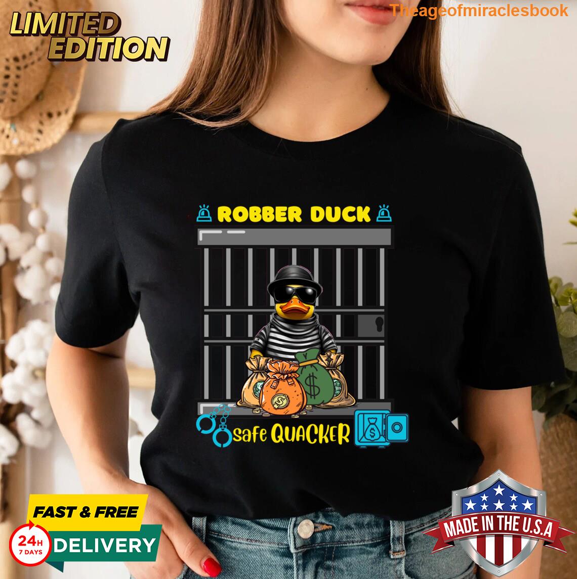 A Rubber Duck In Jail T-shirt