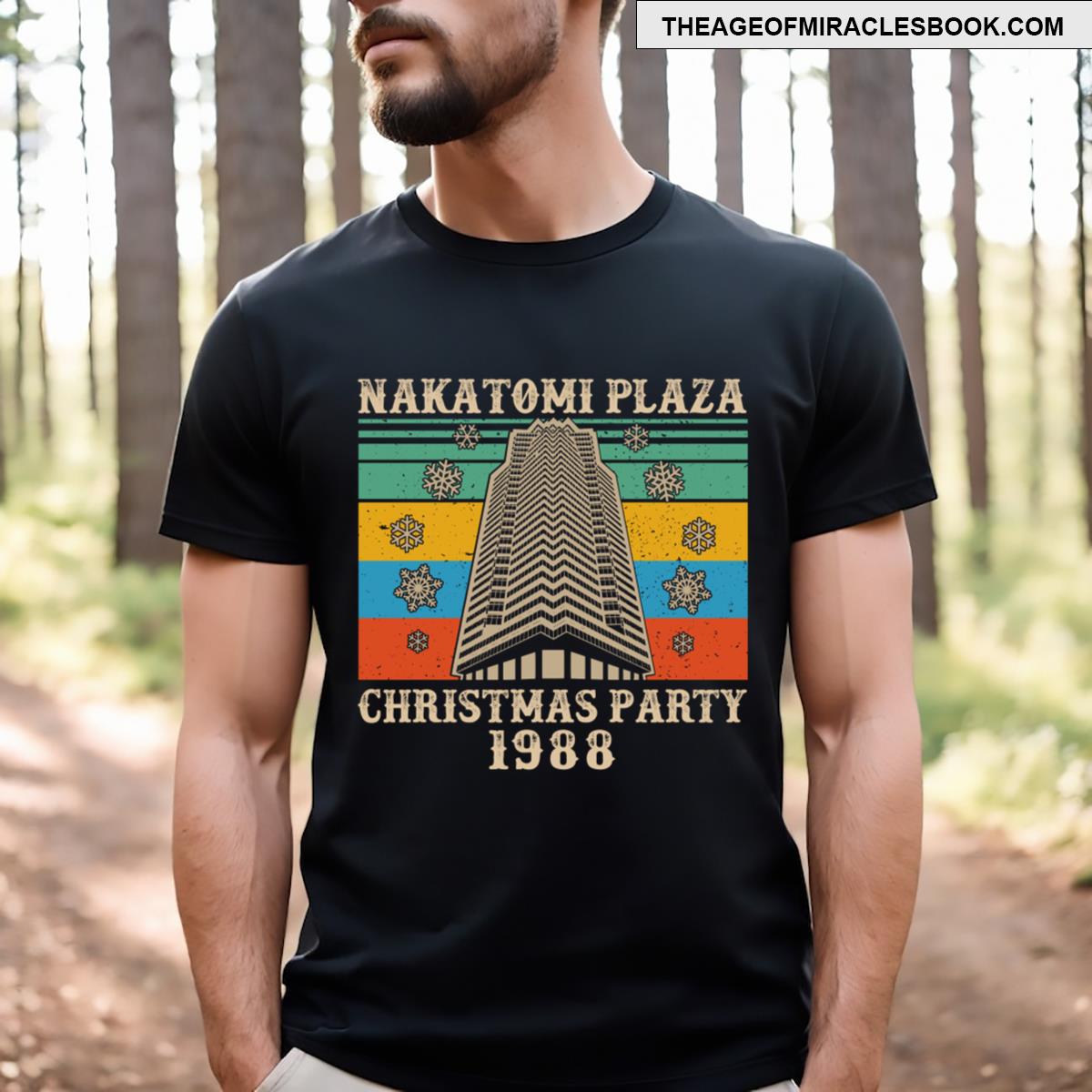 Nakatomi Plaza Christmas Party 1988 Vintage T-shirt