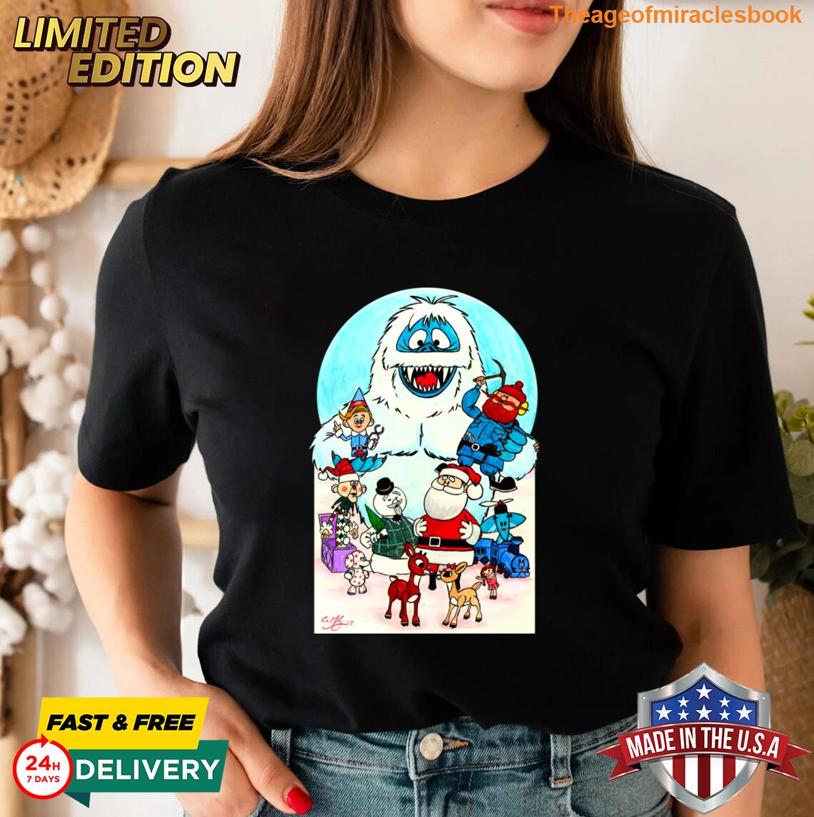 Rudolph Family Portrait T-shirt