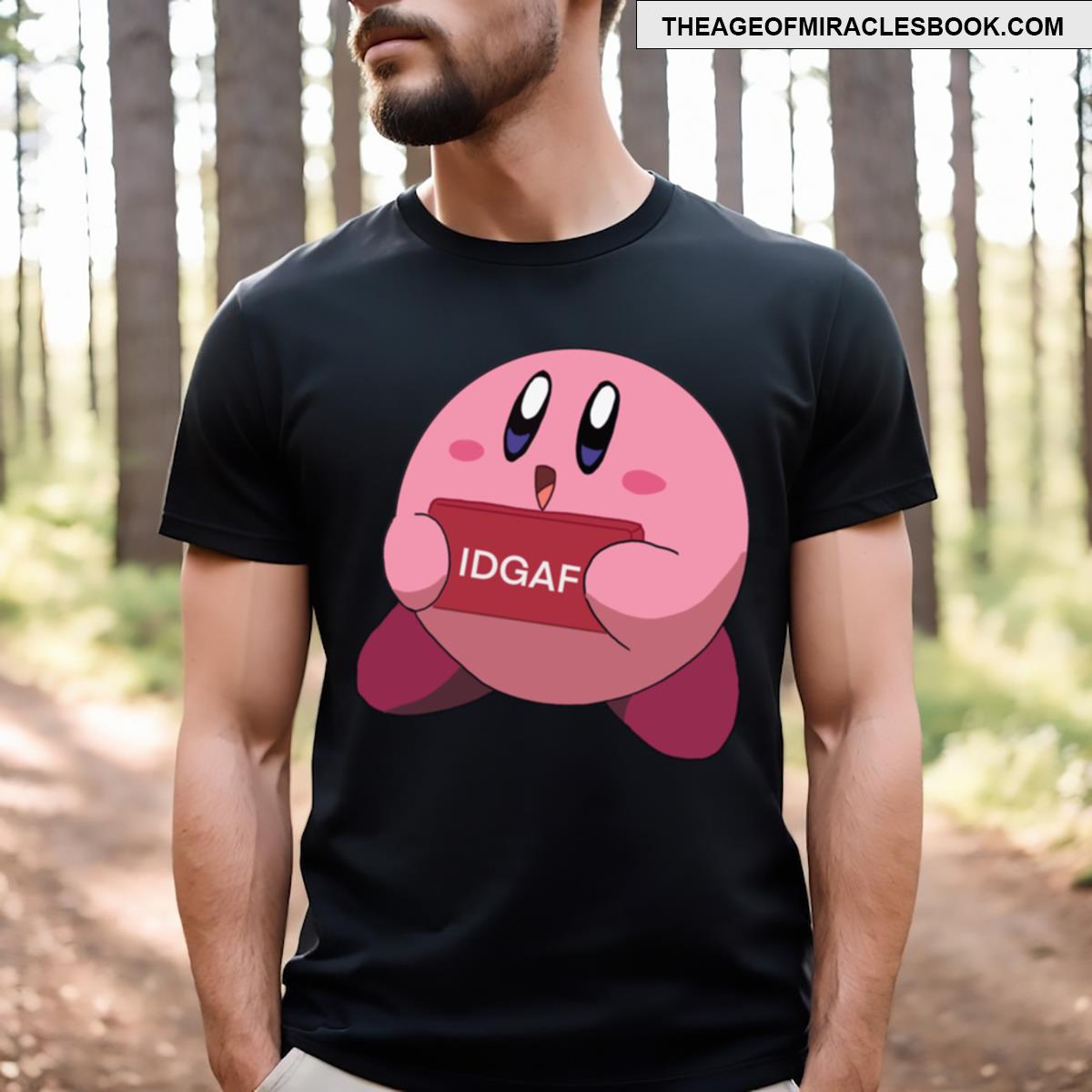 Cute Pink Anime Meme T-shirt