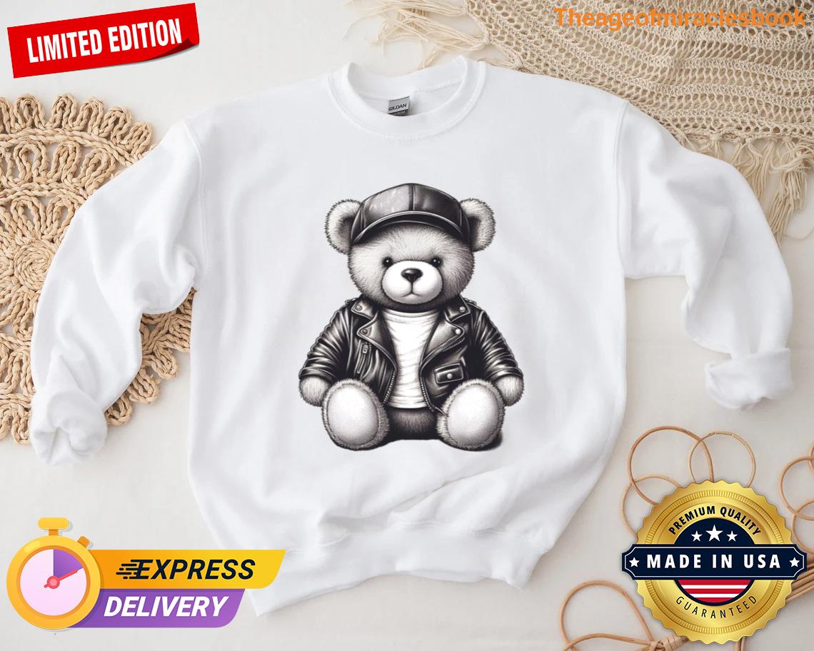 Leather Cub Teddy Bear T-shirt