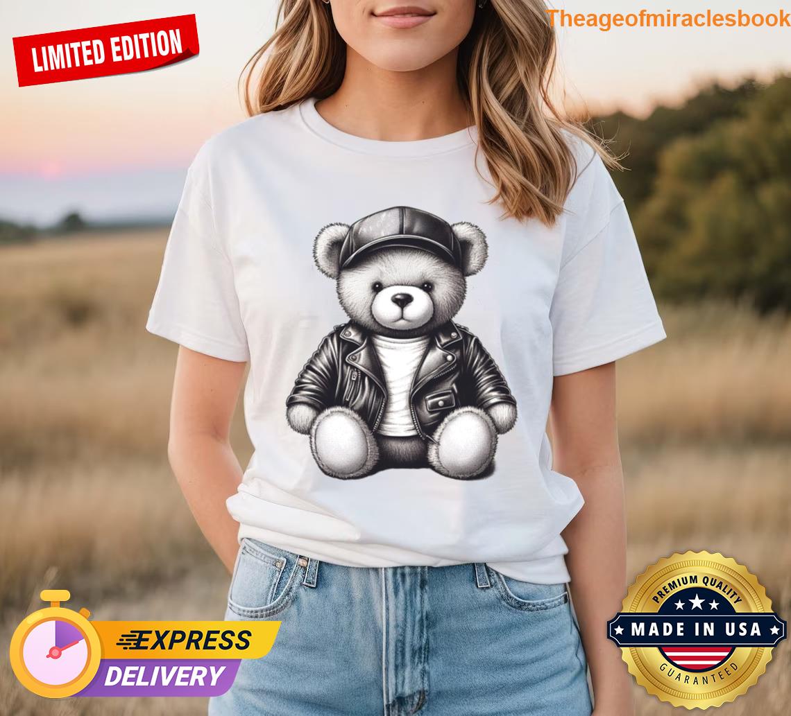 Leather Cub Teddy Bear T-shirt