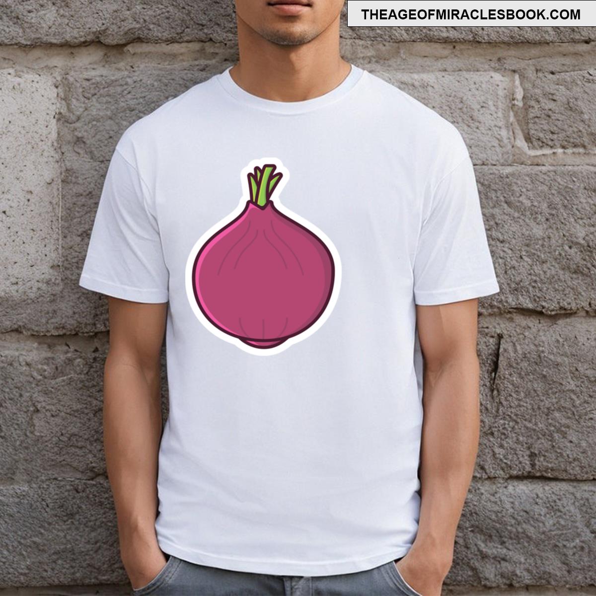 Onion Vegetable Sticker Vector Illustration Food Nature Icon Concept ...