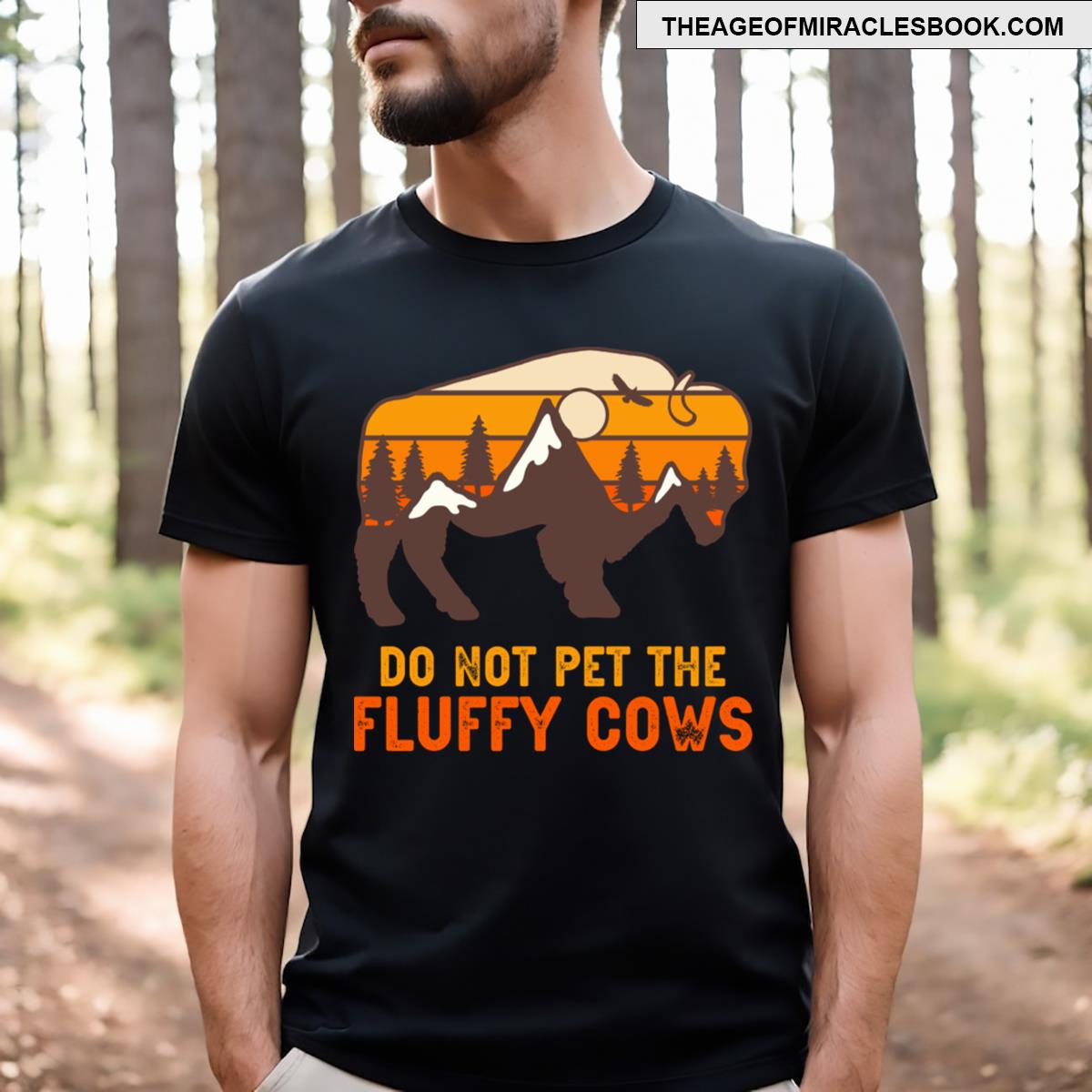 Do Not Pet The Fluffy Cows T-shirt