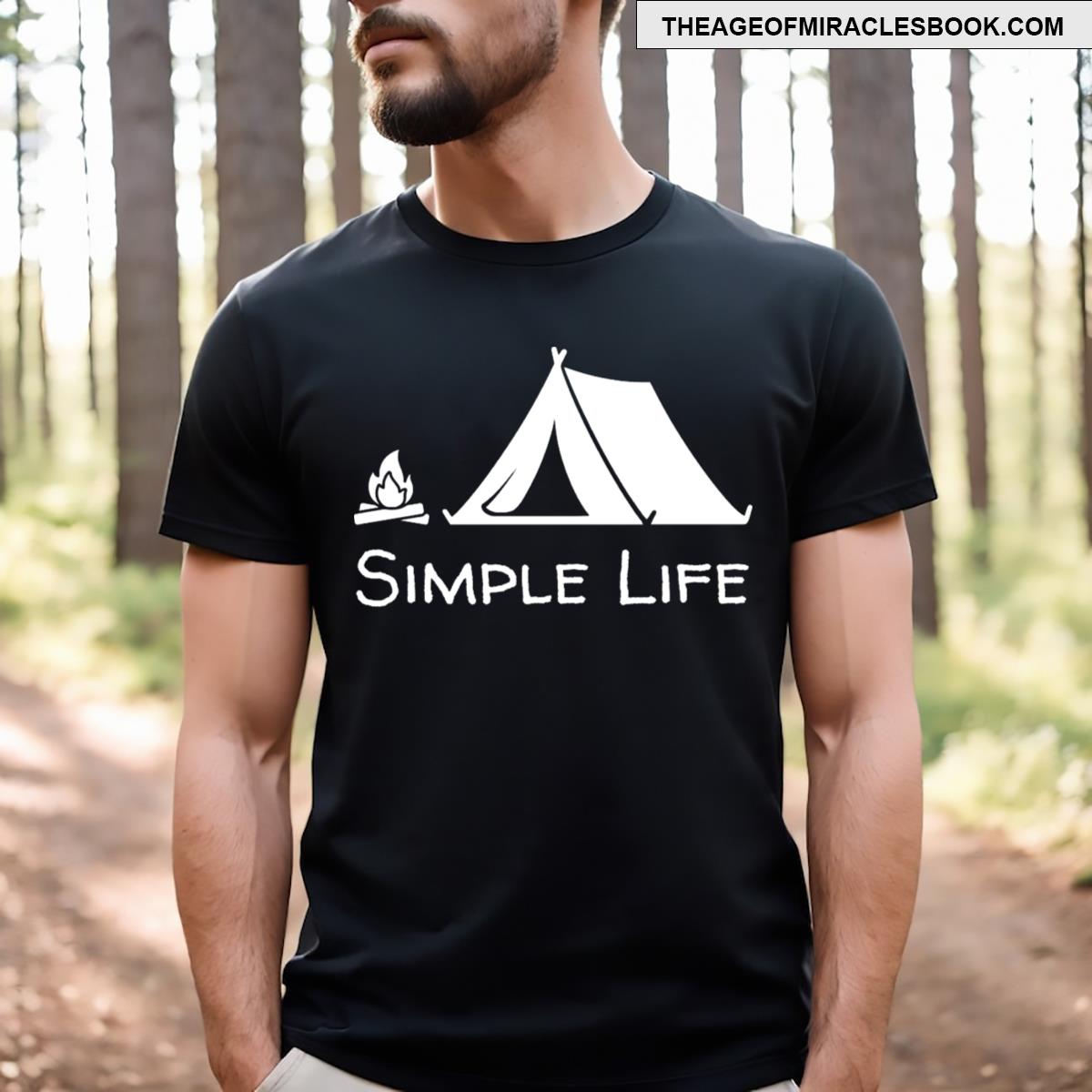 Simple Life Camping T-shirt