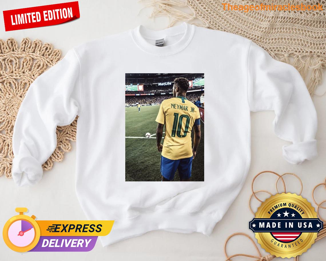 Iconic Neymar Jr Brazil International Portrait Poster T-shirt