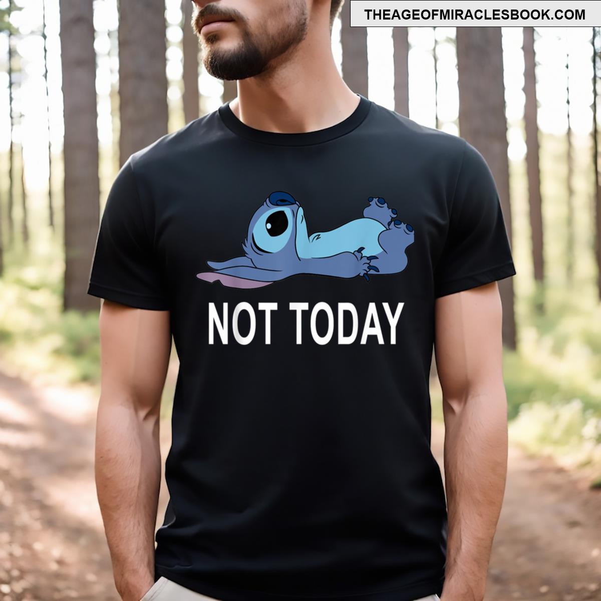 Lilo Stitch Not Today Stitch T-shirt