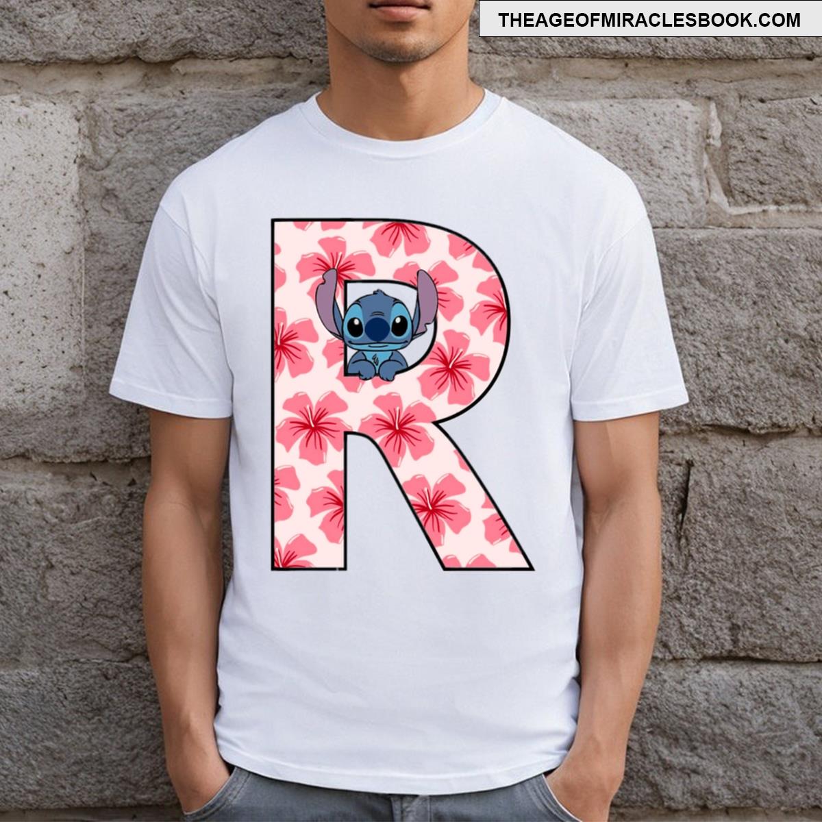 Stitch Letter T-shirt