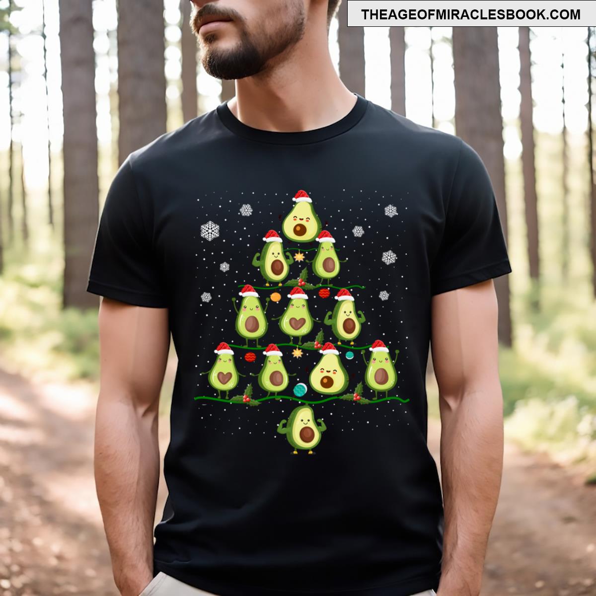 Avocado Christmas Tree Essential T-shirt