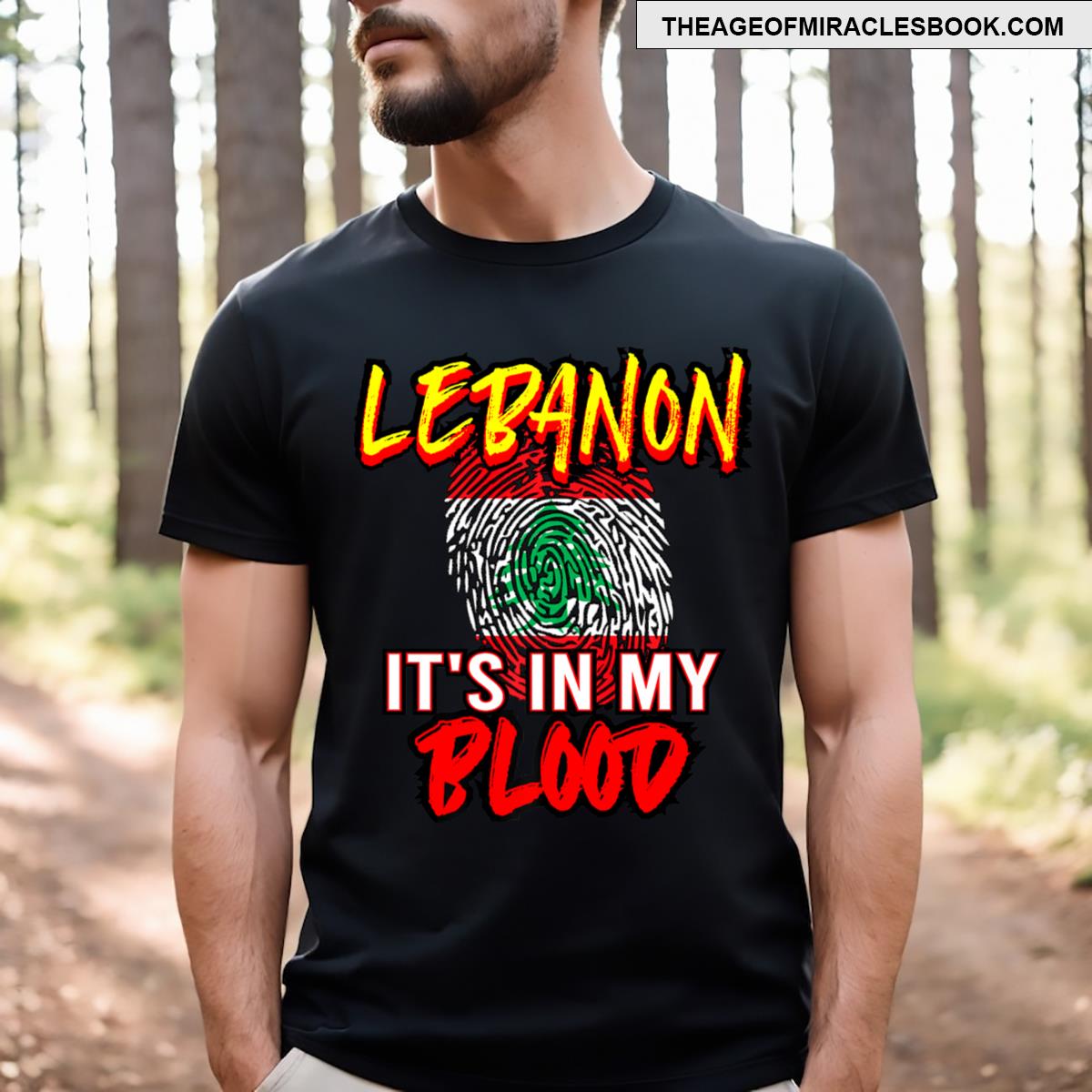 Lebanon Lebanese Beirut National Flag Clothing T-shirt