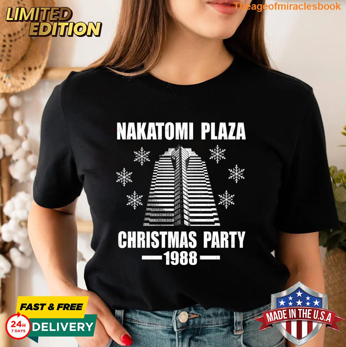 Nakatomi Plaza Christmas Party 1988 T-shirt