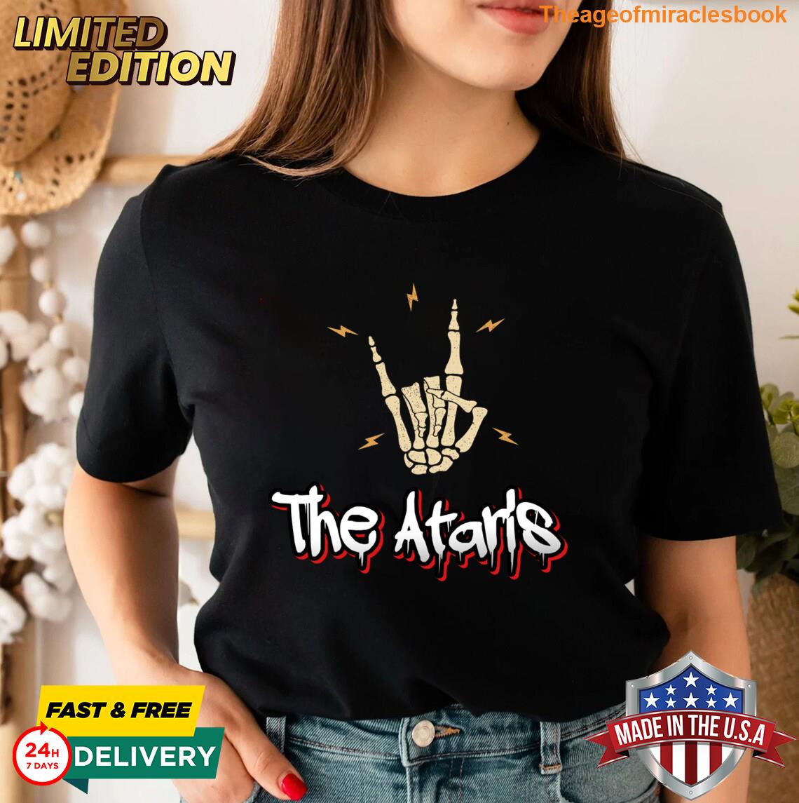 Skeleton The Ataris T-shirt