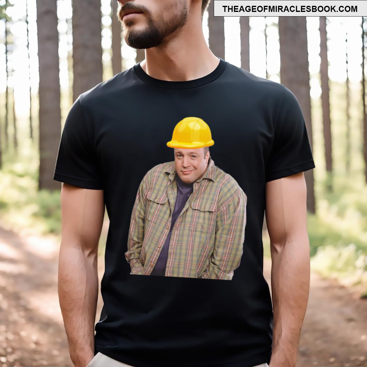Kevin James Hard Hat Meme Sticker T-shirt