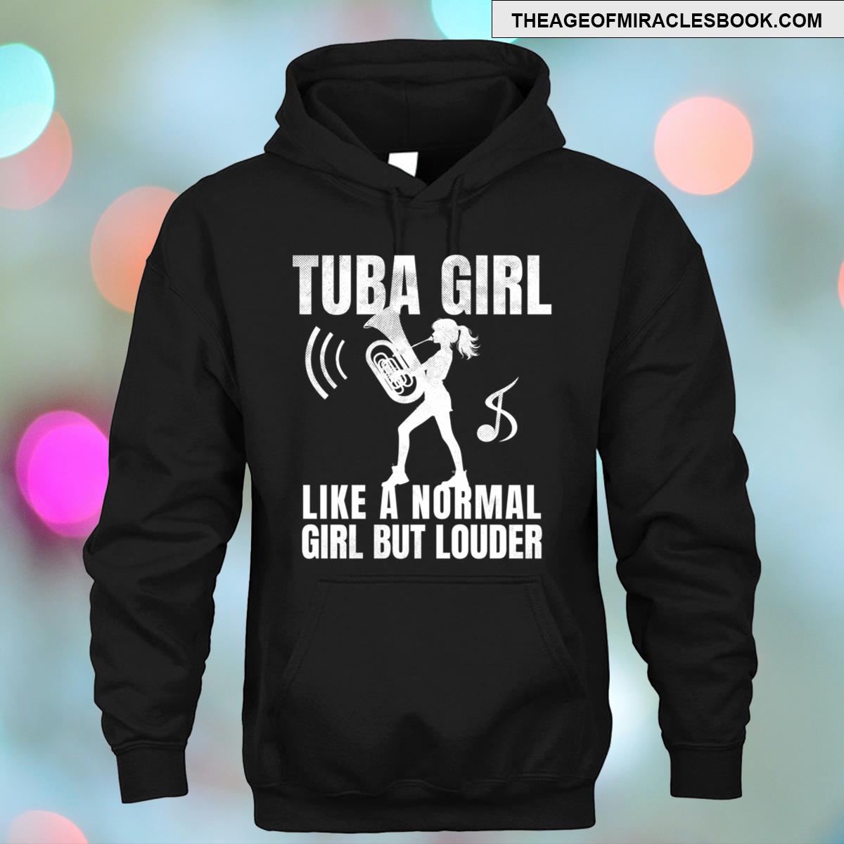 Tuba Girl Tuba Player Musician T-shirt