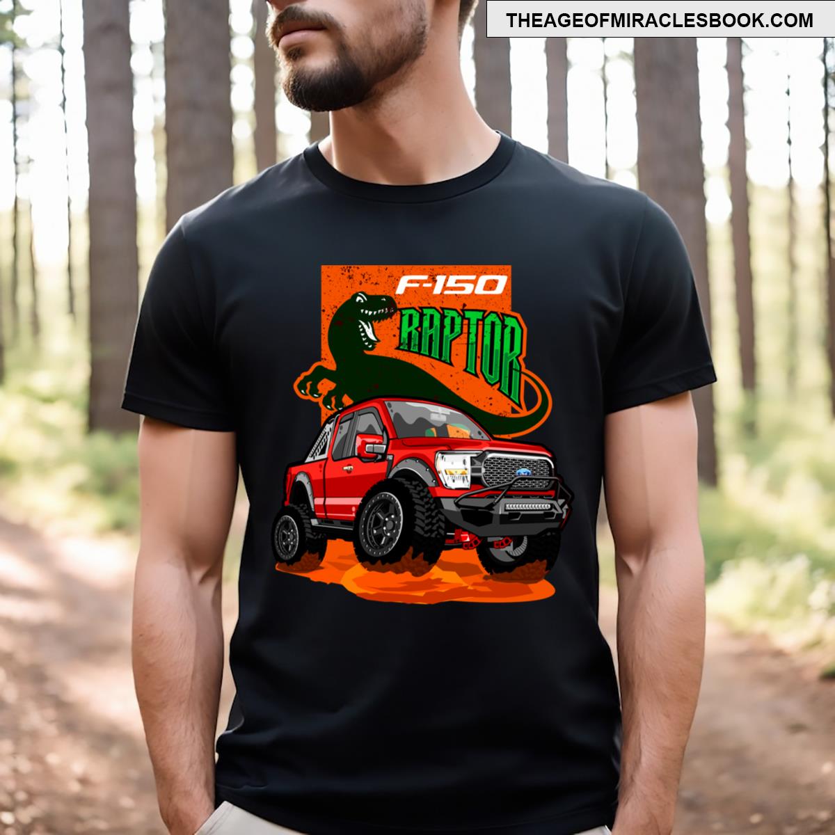 F150 Raptor Car Design Vector Illustrated Cartoon Caricature Comic ...